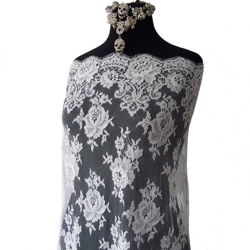 bridal lace off white lace Baroque bridal lace wedding dress lace ...