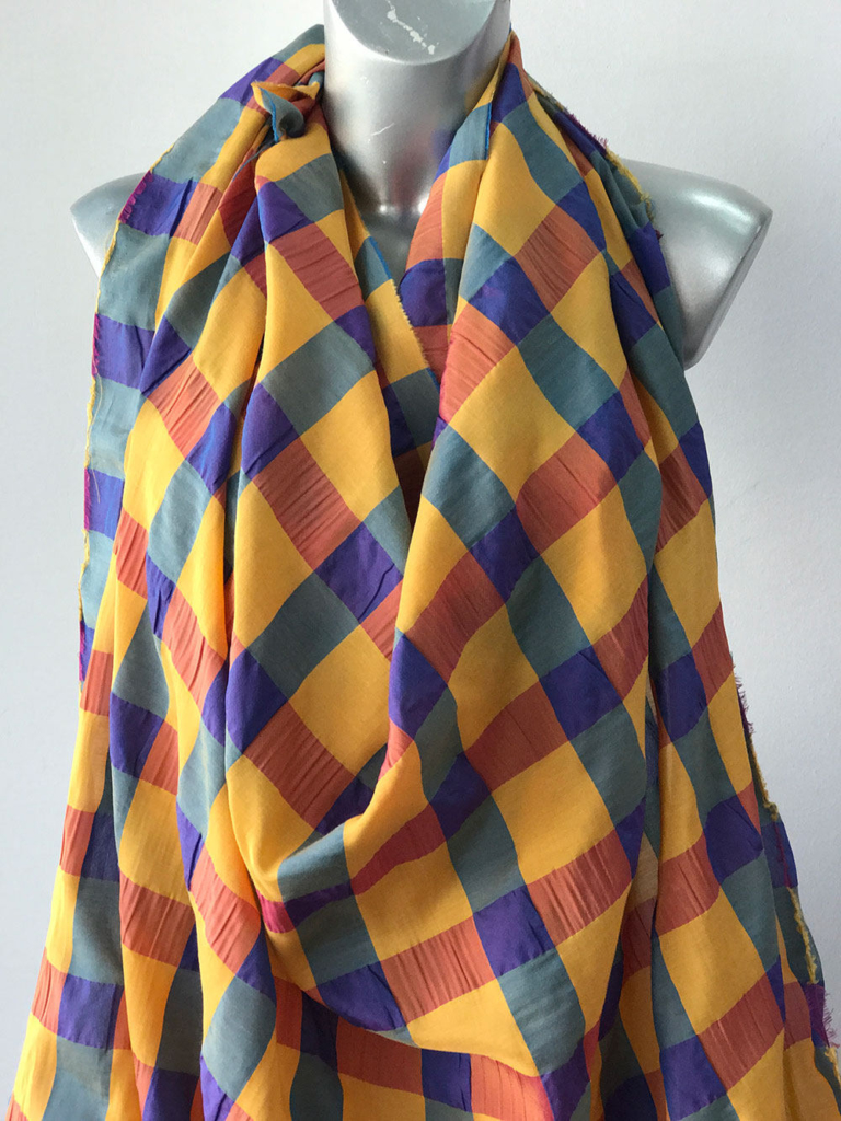 SMALL FLOWER print summer dress fabric, red roses, viscose silk ...