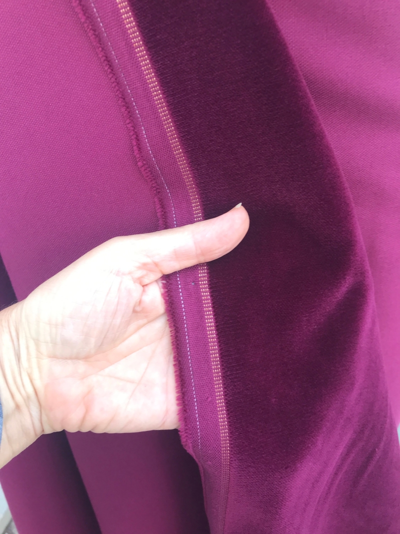 velvet print fabric, velour, velveteen, knitted velvet | Bodikian Textiles